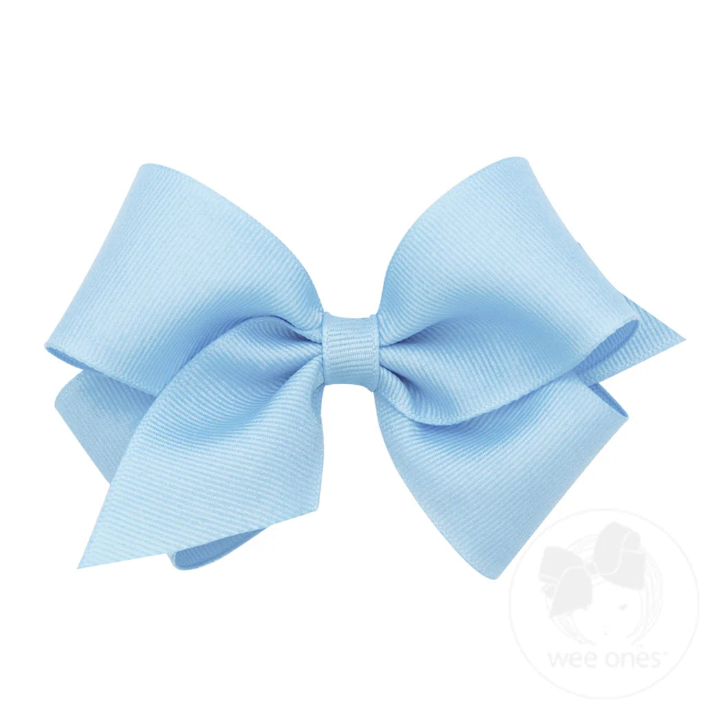 Small Classic Grosgrain Bow in Millennium Blue – Doodlebug's & Grow ...